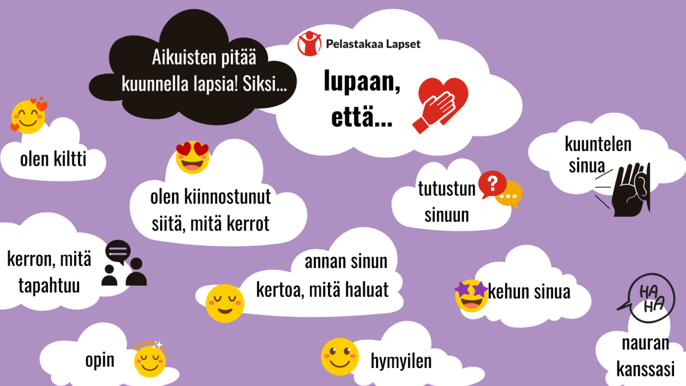 Dialoginen kohtaaminen ja lapsen oikeudet - Lapsilta opittua