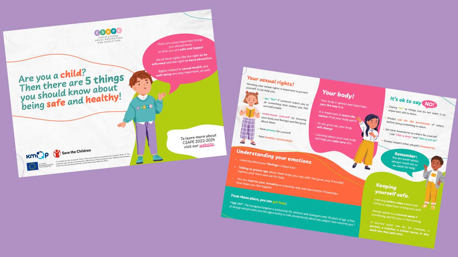 Child Sexual Abuse Prevention and Education, CSAPE 2022–2024 project - Pelastakaa Lapset